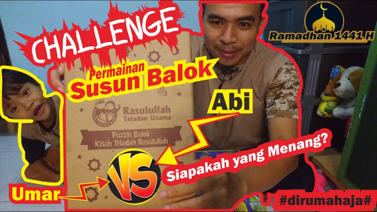 Challange Play Blok Puzzle With Kids - Tantangan Permainan Susun Balok ...
