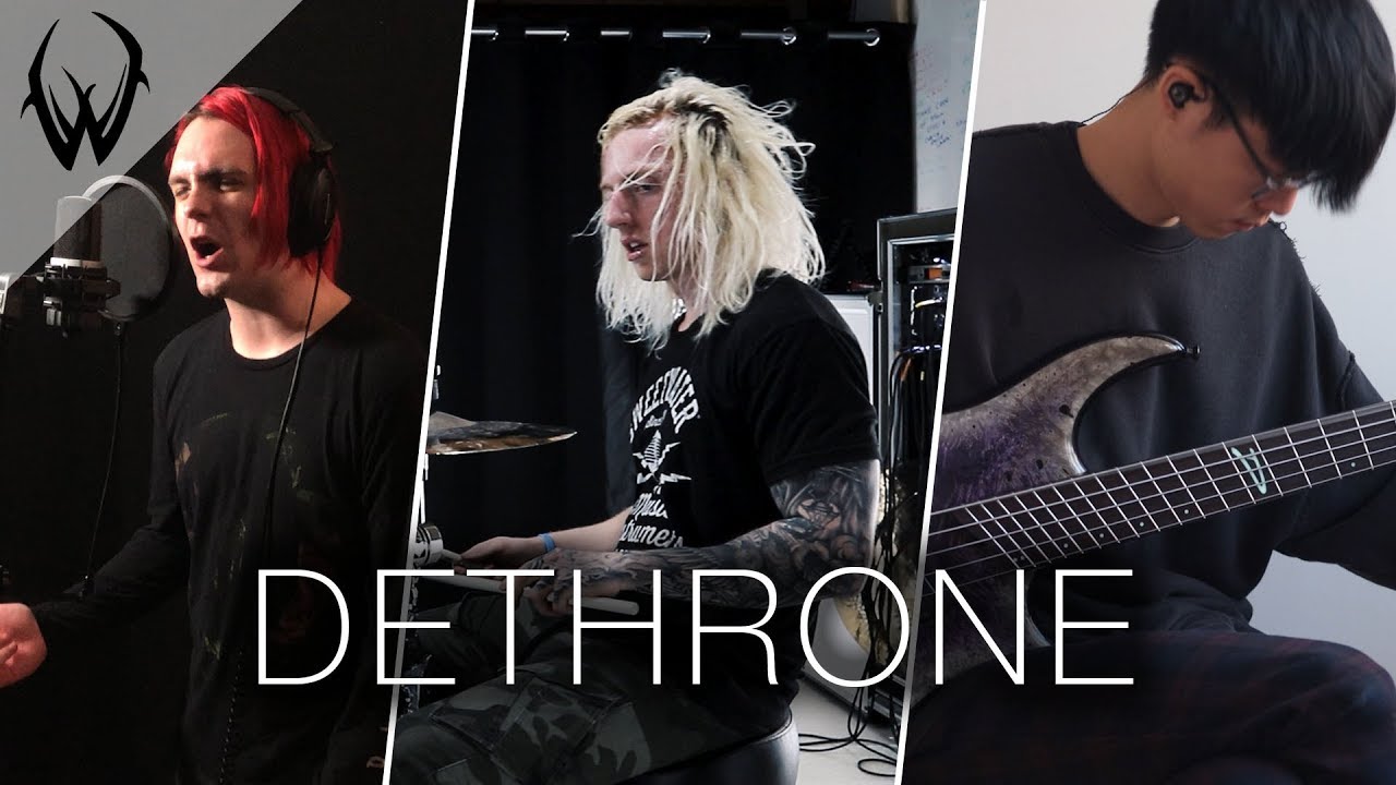 Jake Adkins, Rufus Mann, Wyatt Stav - Bad Omens - Dethrone (Band Cover ...