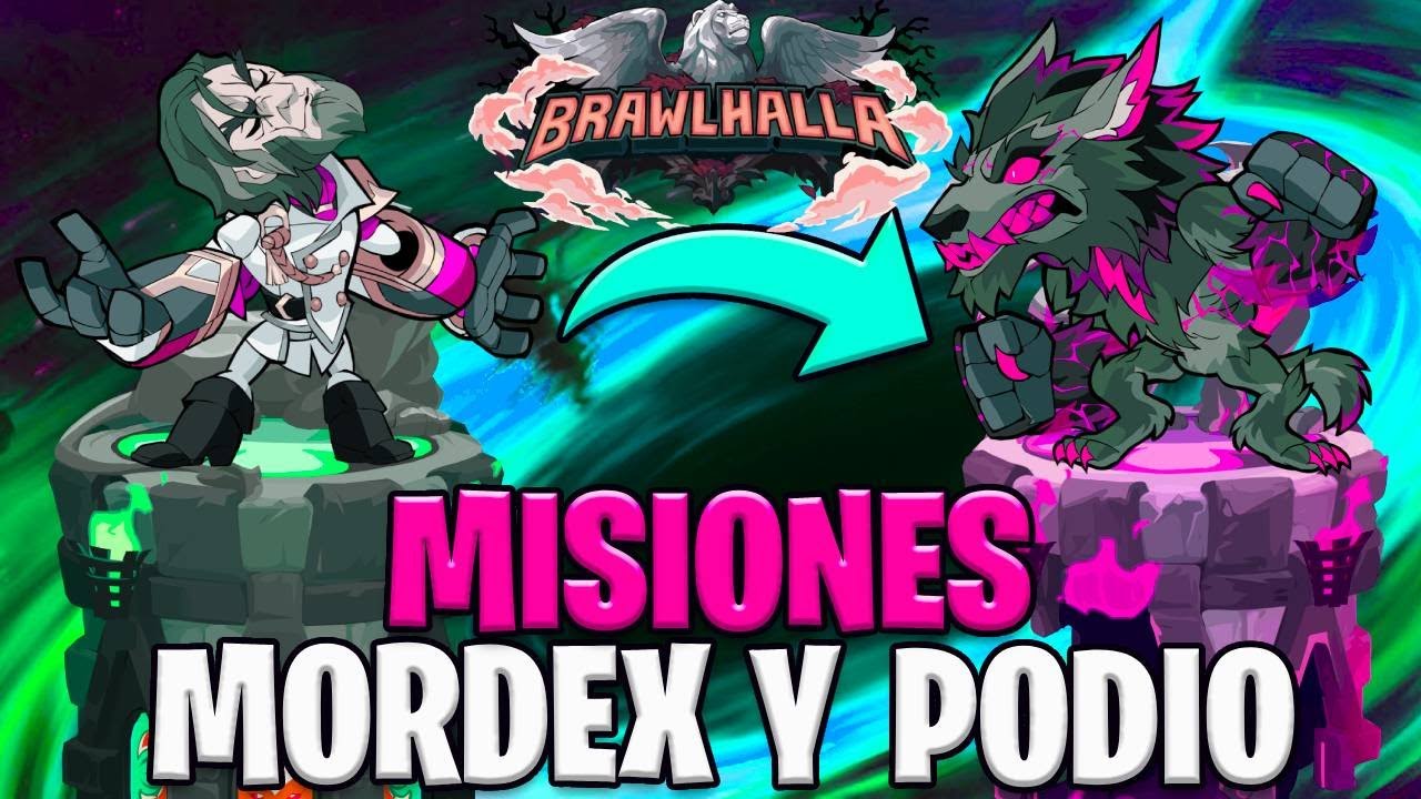 Misiones Evolutivas del Podio y Skin de Mordex | Brawlhalla (Español ...