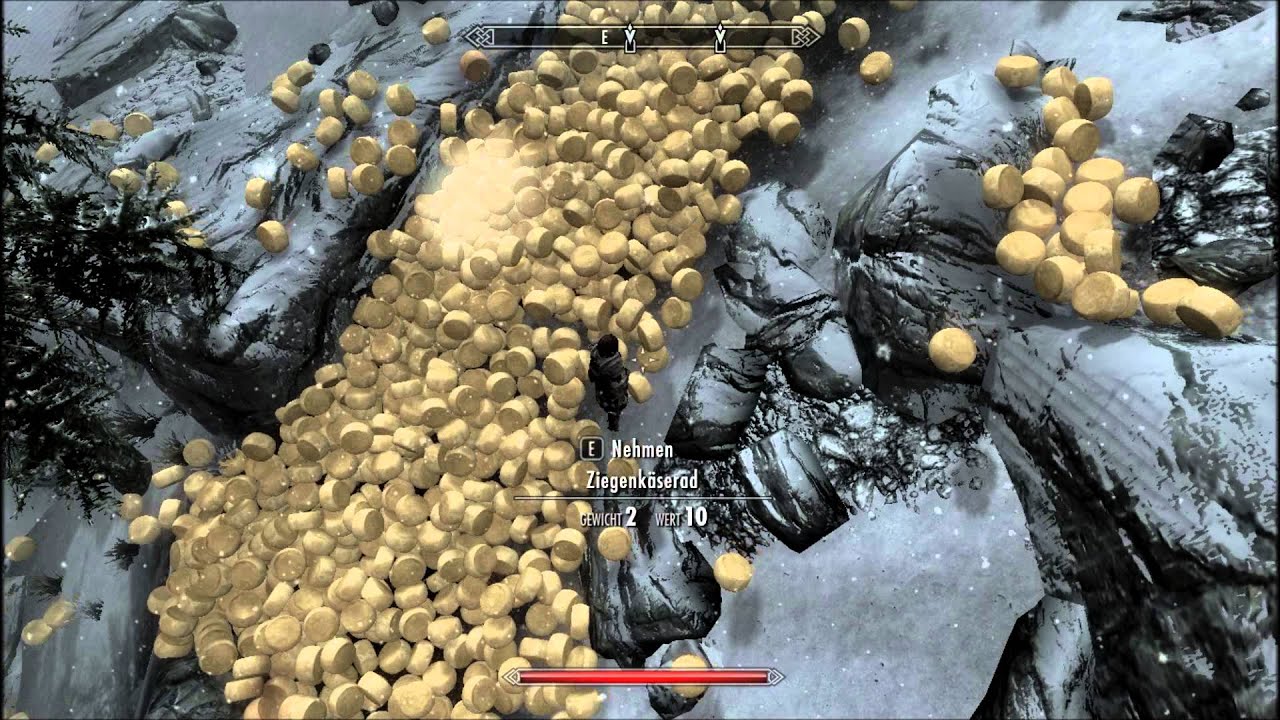 Skyrim Cheese Roll - YouTube