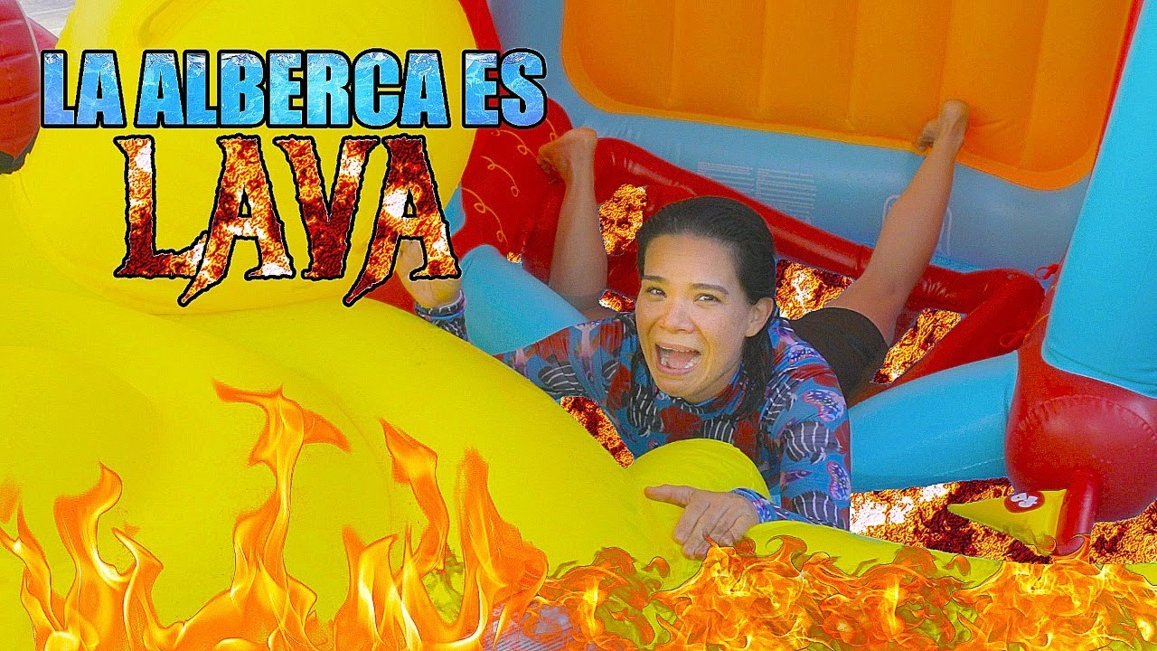 LA ALBERCA ES LAVA Versión NANA | AnaNana TOYS - YouTube