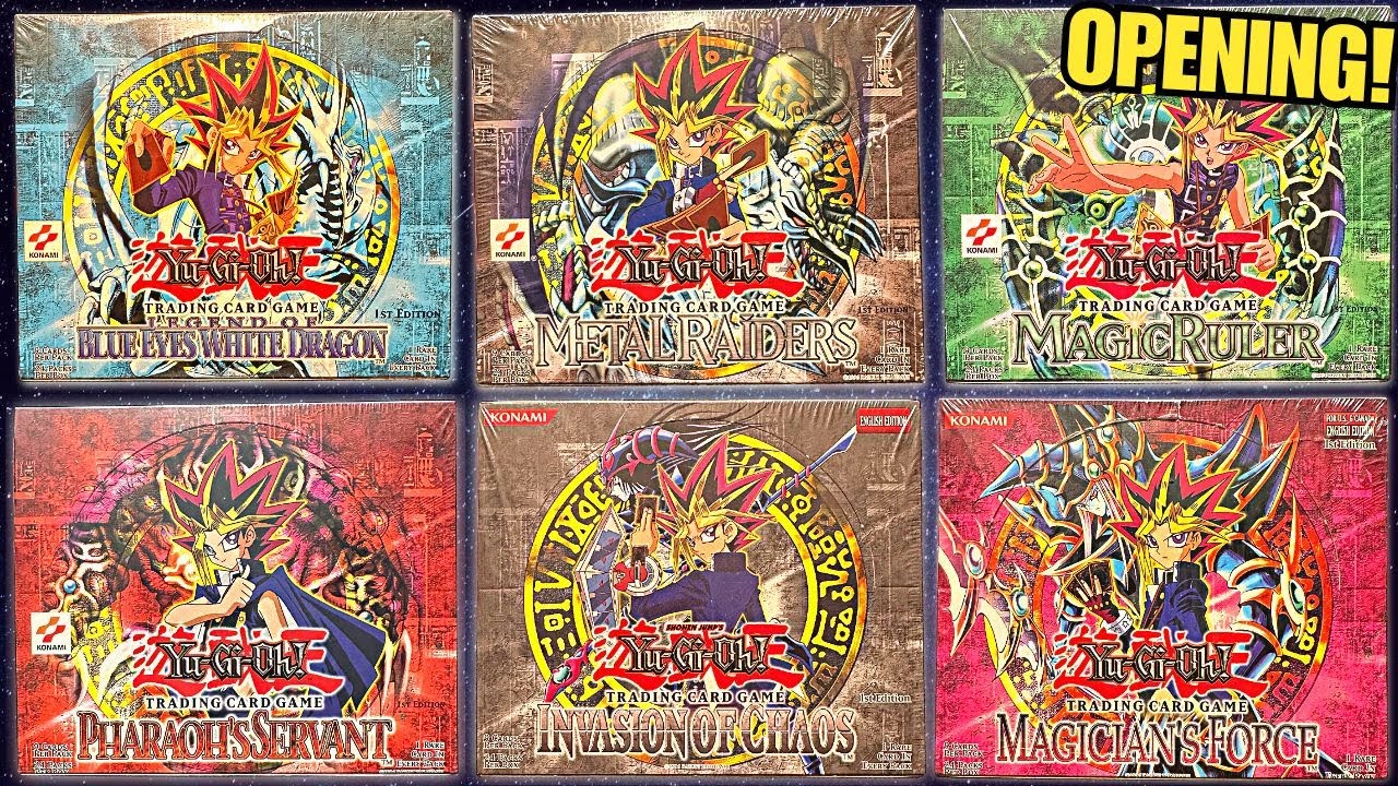 Opening Yugioh's First 11 Sets EVER MADE (Announcement & Opening) - YouTube