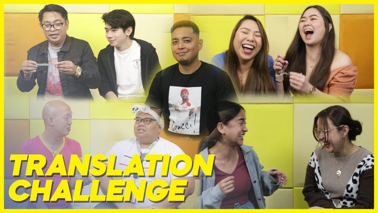 TRANSLATION CHALLENGE (TAGALOG TO ENGLISH) | ENERGY FM - YouTube