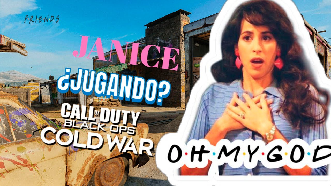 JANICE!! ¿JUGANDO CALL OF DUTY COLD WAR? - YouTube