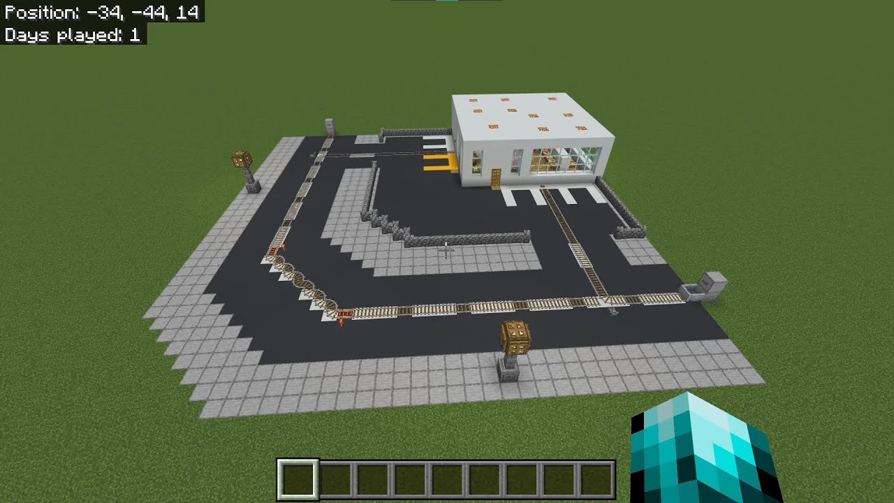 Making a Minecraft supermarket - YouTube