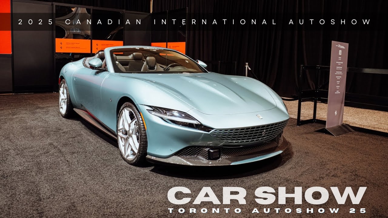 Toronto Auto Show 2025 | Ferrari and More… - YouTube