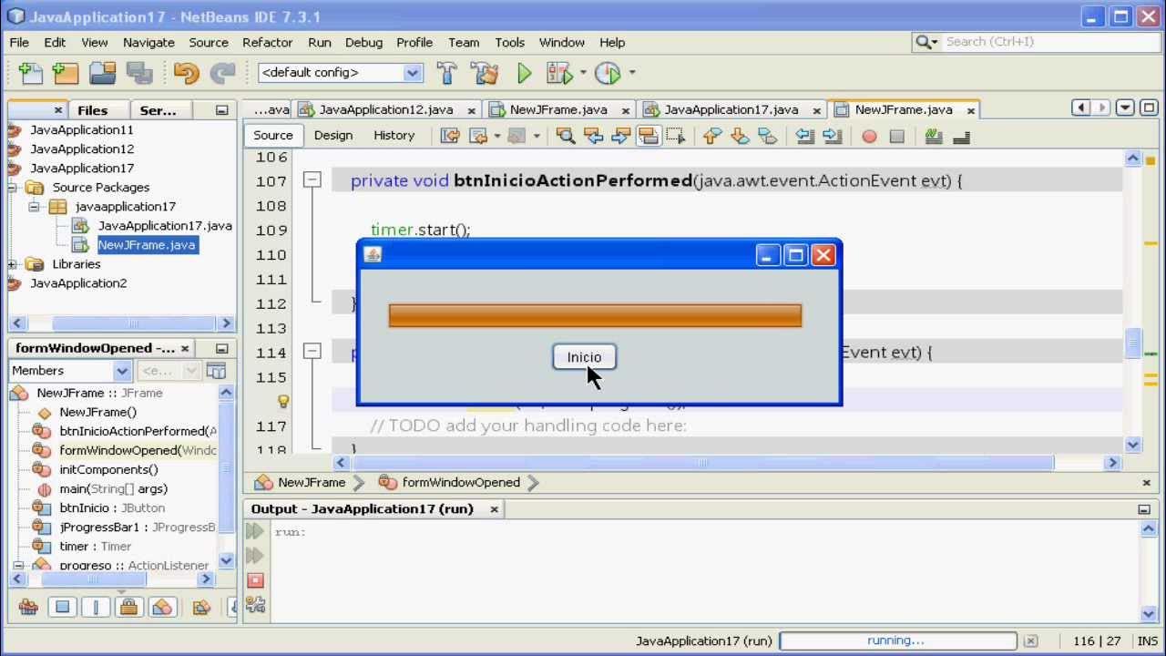 ProgressBar en java - YouTube