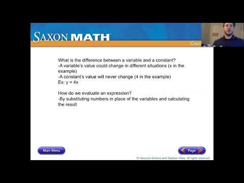 Saxon Course 3 Lesson 14 - YouTube