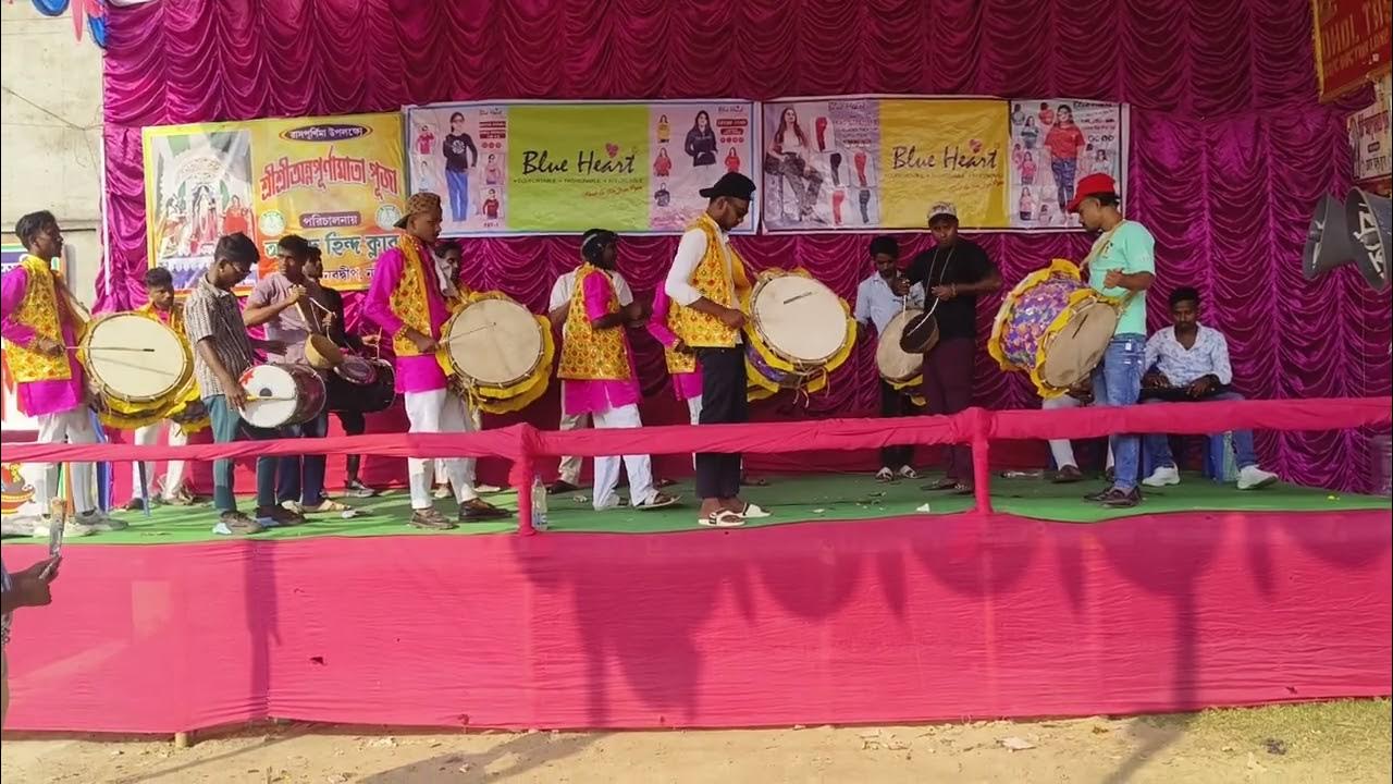 tu pyar hai kisi aur ki 💎💝. Ram shyam dhol tasa party.💖 nabadwip rash.2024.azad Hind club ...