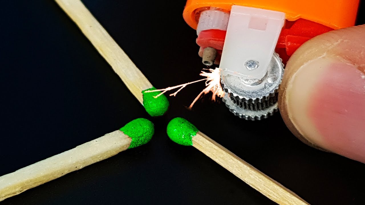 10 COOL MATCHES TRICKS! - YouTube