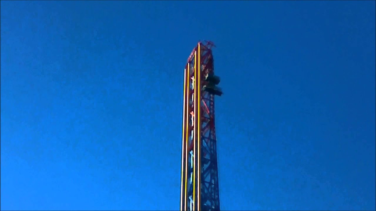 Lex Luthor: Drop of Doom On Ride Audio - YouTube