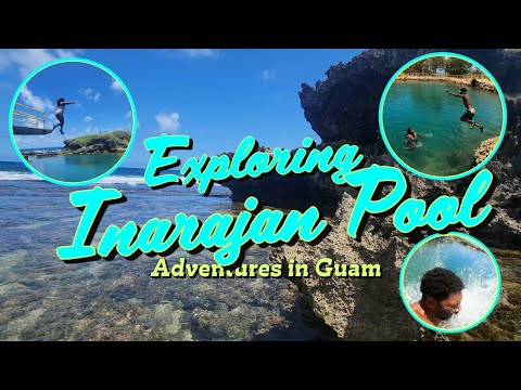 Exploring Inarajan Natural Pool in Guam - YouTube