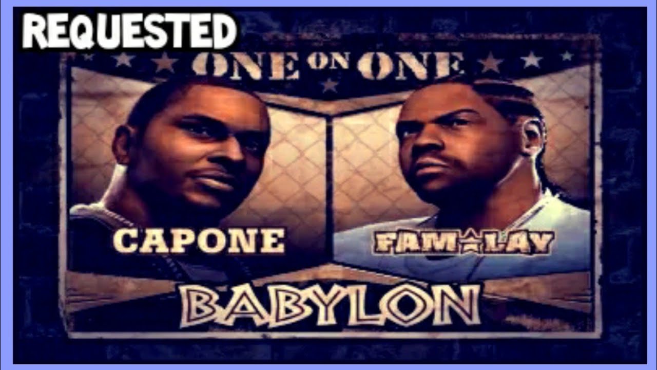 Def Jam Fight For NY: [ONE ON ONE] CAPONE VS FAM-LAY (4K 60 FPS) - YouTube
