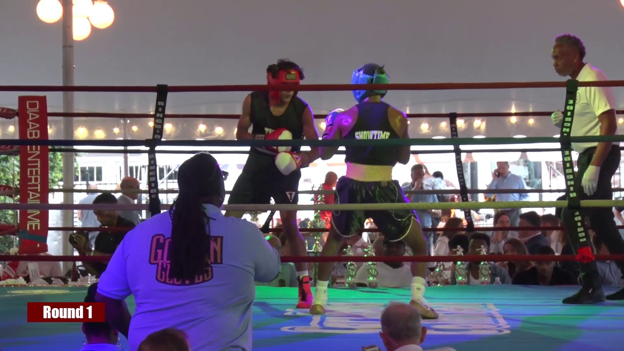 Lius Quintero (Detroit Throwback Boxing) vs Shamar Lutchman (Syracuse ...