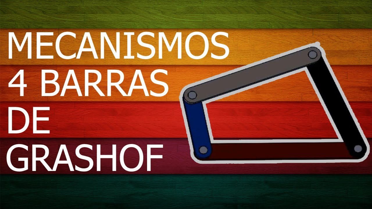 MECANISMOS DE 4 BARRAS CRITERIOS DE GRASHOF - YouTube