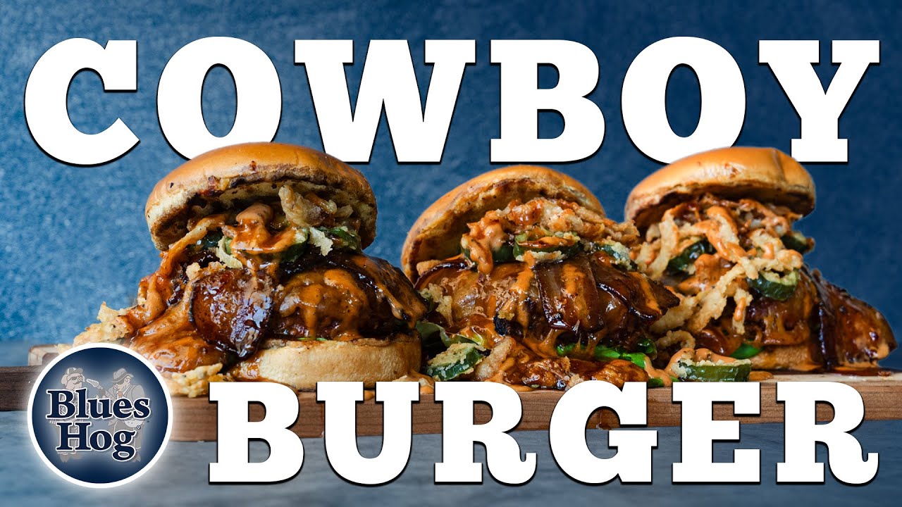 How to Make the ULTIMATE BBQ Cowboy Burger! - YouTube