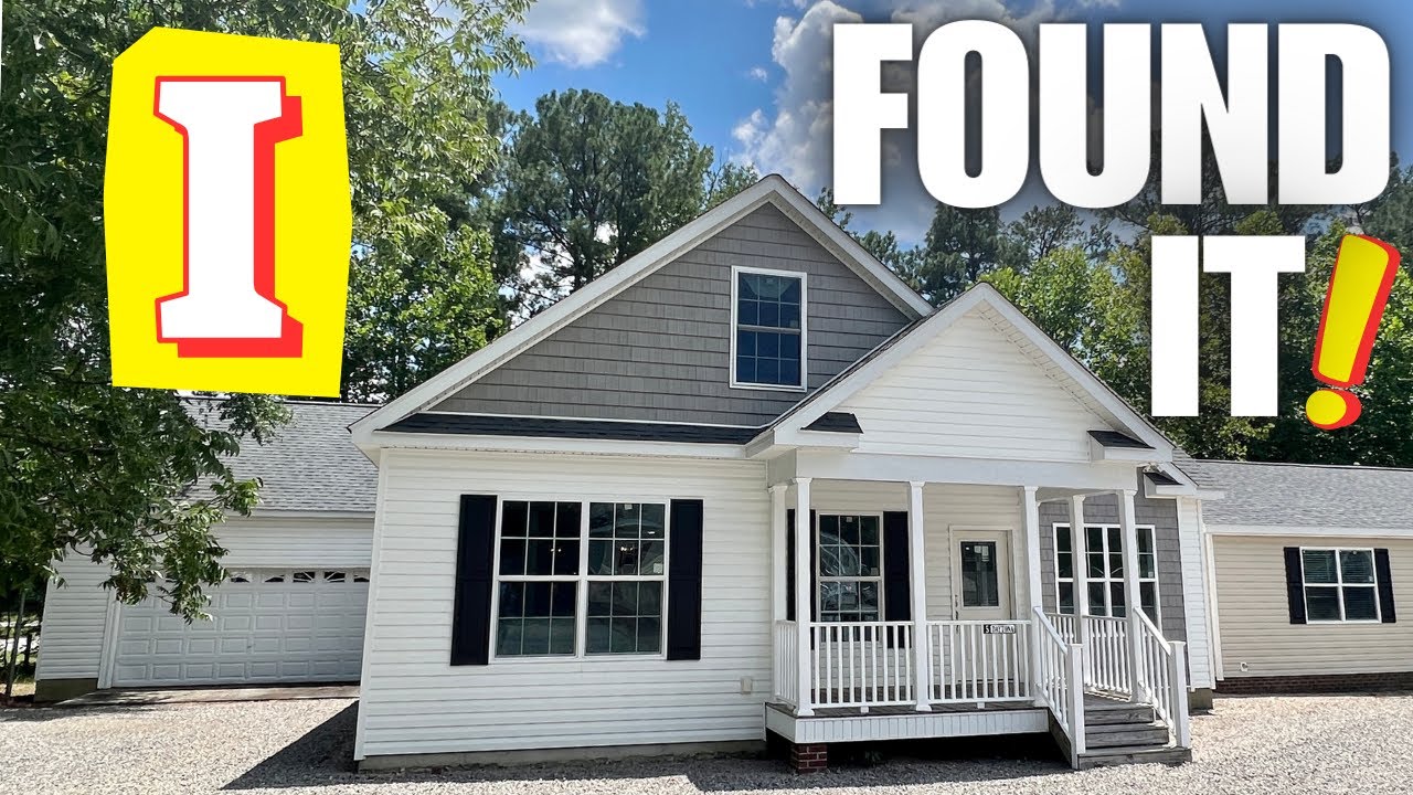 Probably the MOST UNIQUE(not kidding) modular home I've EVER seen ...