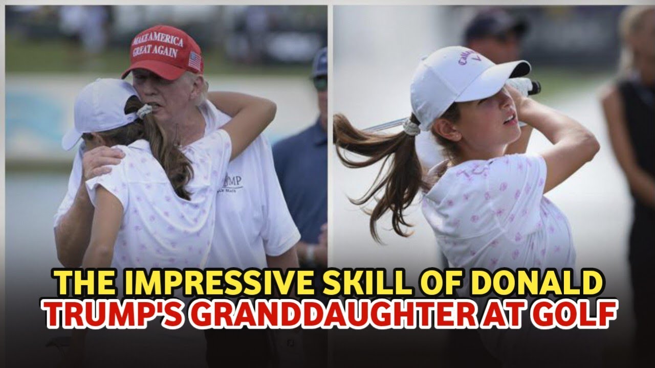 Donald Trump Kai's granddaughter is able to play golf Professionally ...