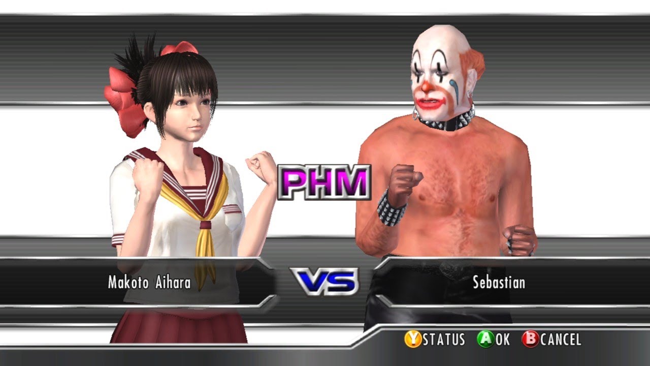 ランブルローズ XX 藍原誠 vs セバスチャン Rumble Rose XX Makoto Aihara vs Sebastian PHM ...