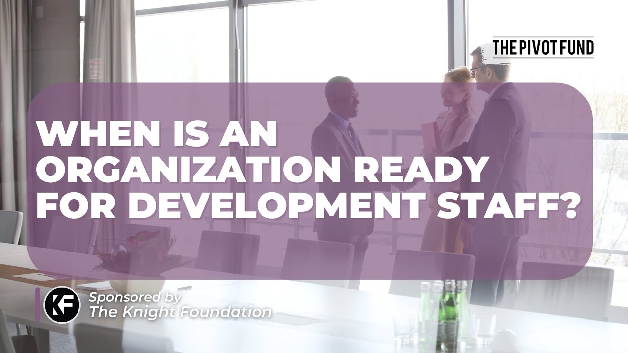 What does a development director do? - YouTube