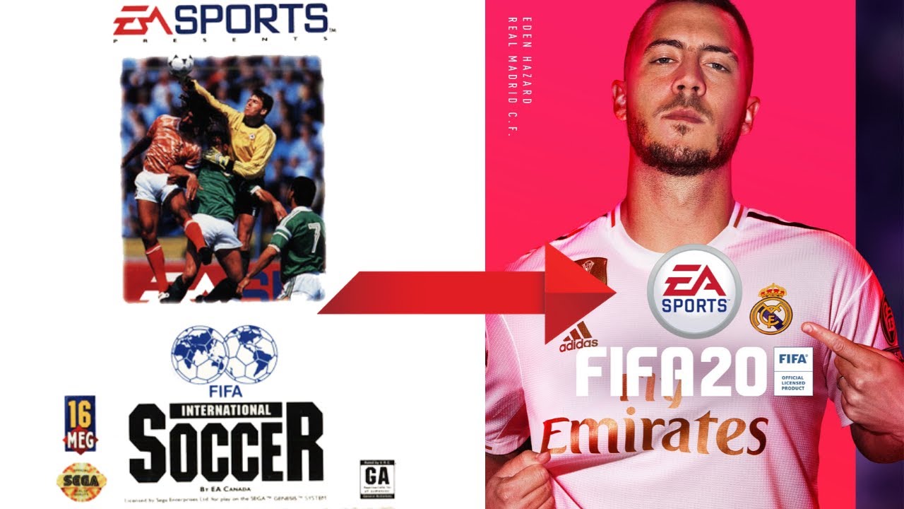 EVOLUTION OF FIFA ( 1994 - 2020 ) . - YouTube