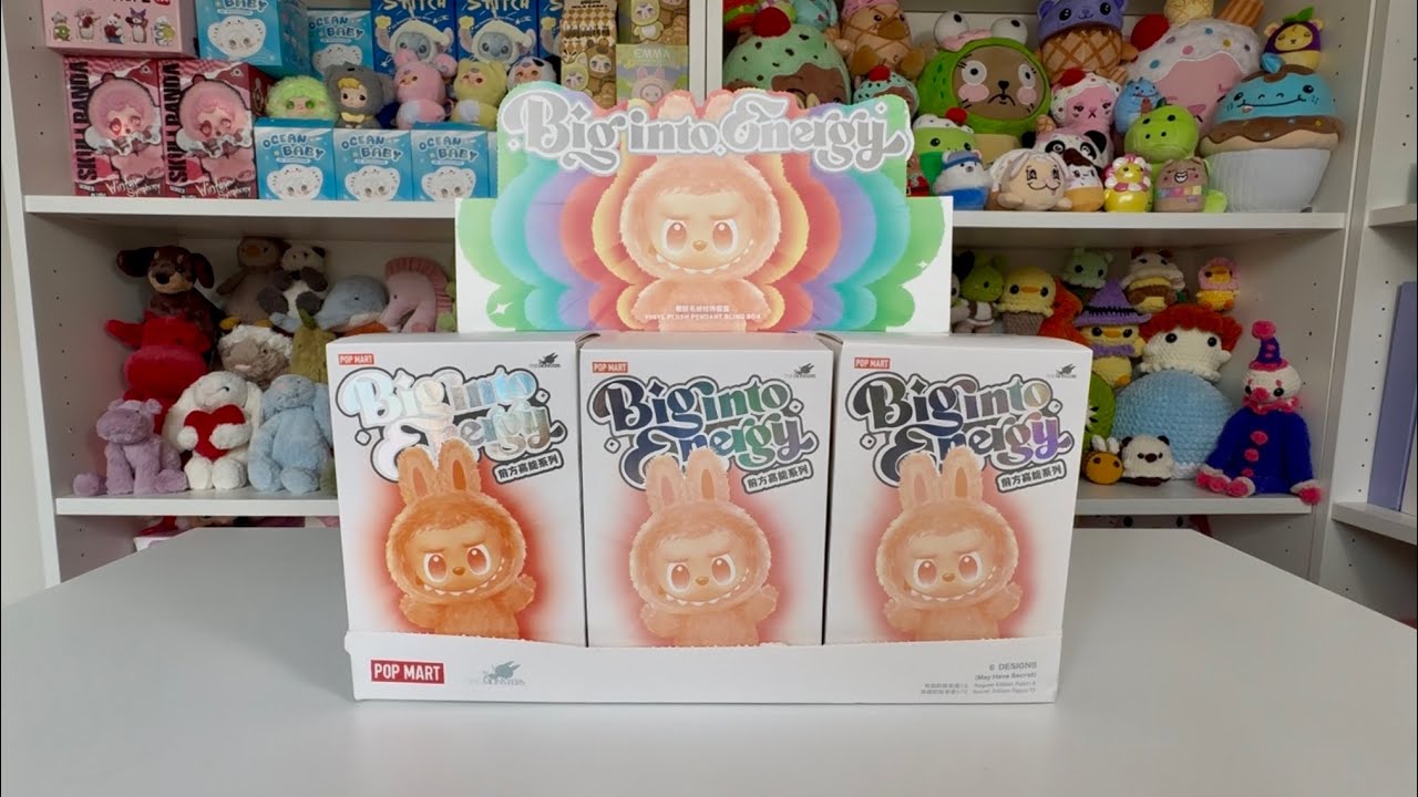 Unboxing the big into energy labubu (lafufu) set from AliExpress - YouTube