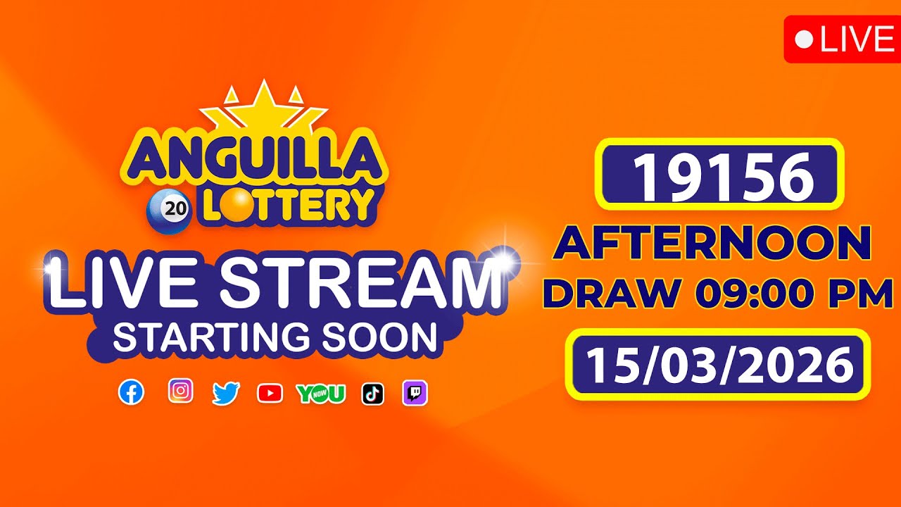 Emisión en directo de Madroka Anguilla Lottery, LTD 19156 - YouTube