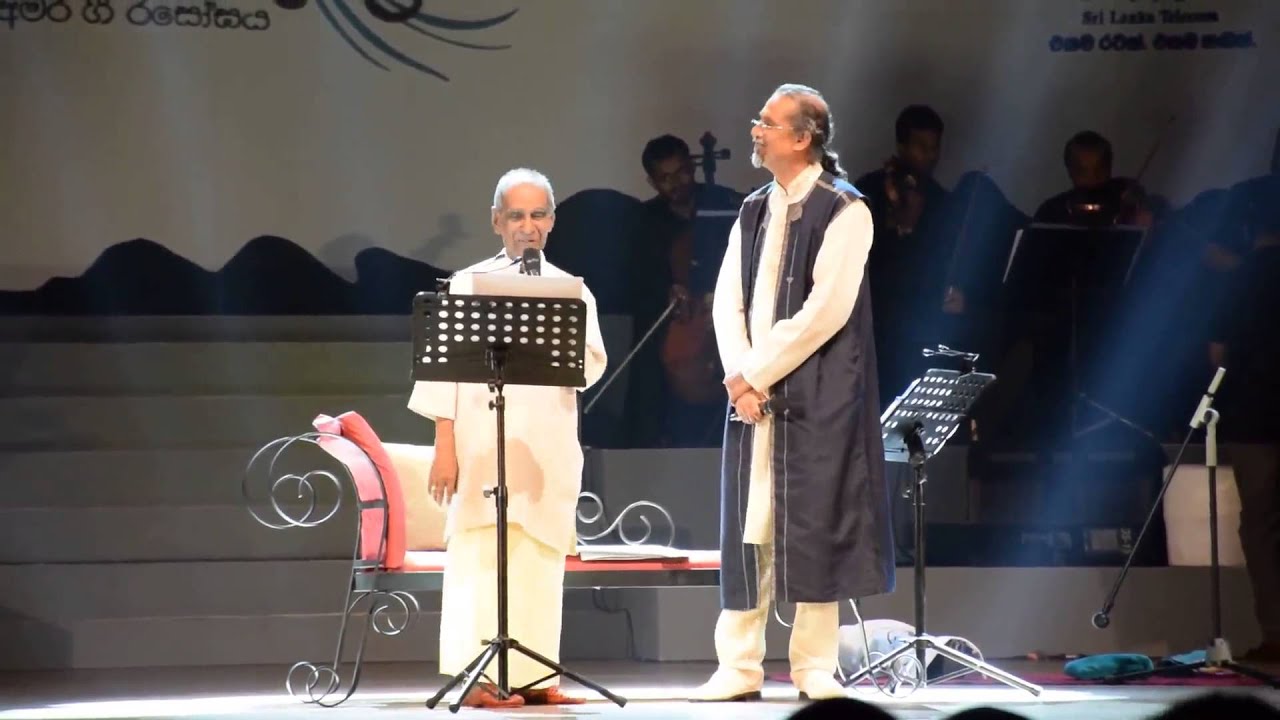 W. D. Amaradeva 2015 Sasara wasana Thuru Concert - YouTube
