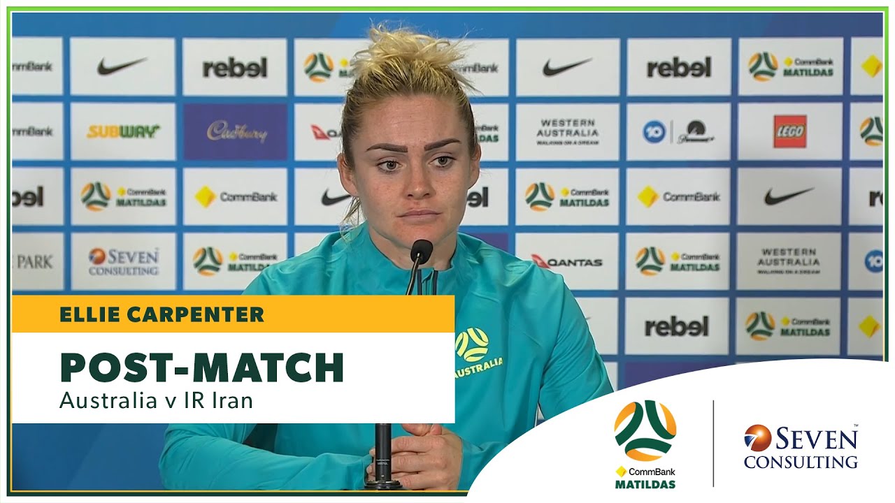 Ellie Carpenter | Post-Match Press Conference | AFC Women's Olympic ...