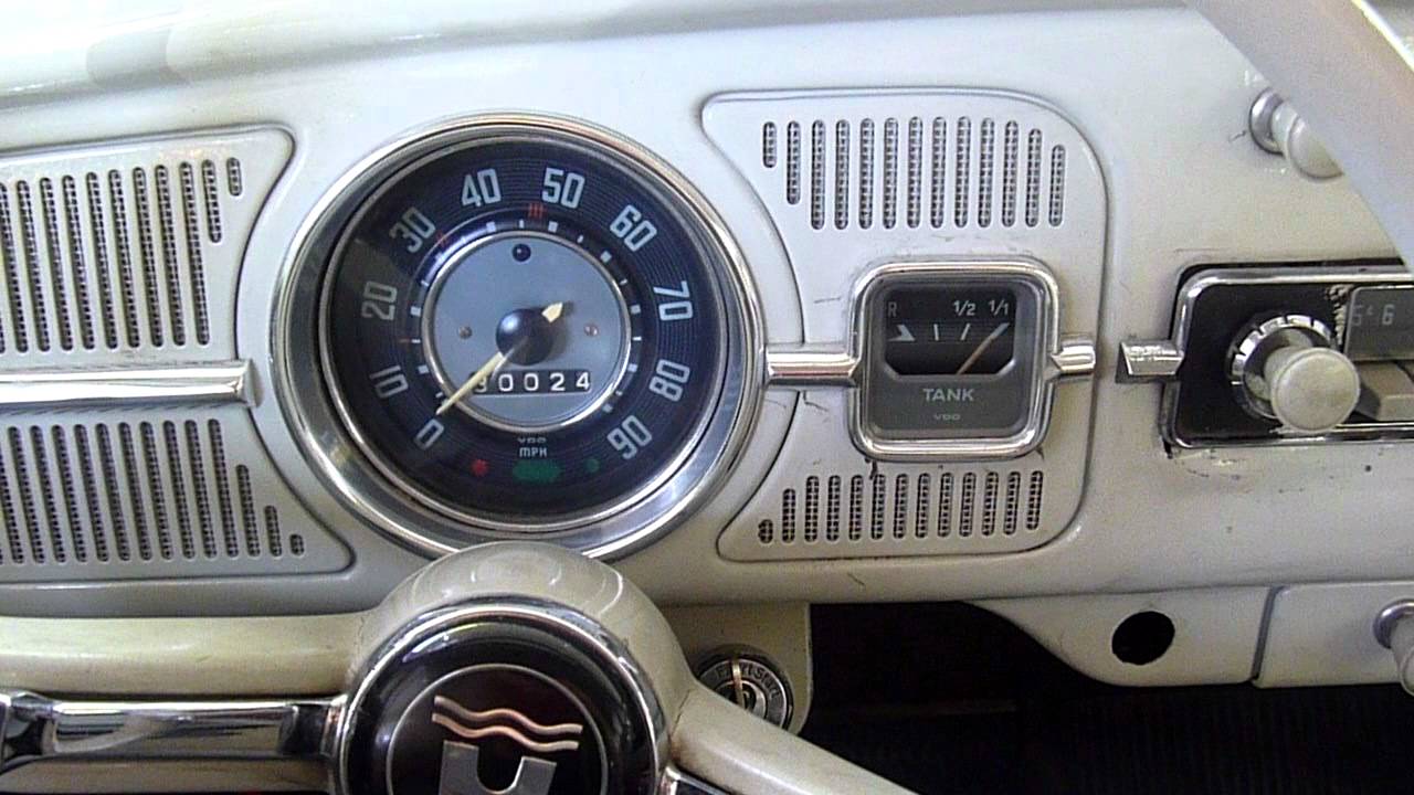 Starting my 64 VW Beetle. Trying to diagnose Engine Sound - YouTube