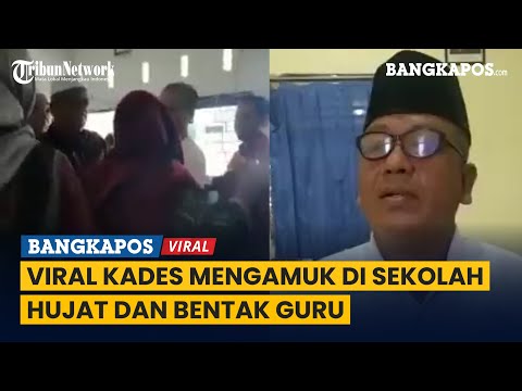 Viral Aksi Kades Lombok Barat Mengamuk di Sekolah dan Bentak Guru, Minta Maaf dan Berakhir Damai