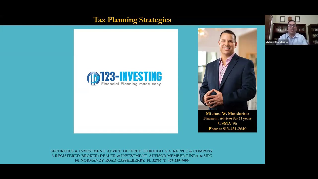 Tax Planning Strategies Webinar 12 12 2023 - YouTube