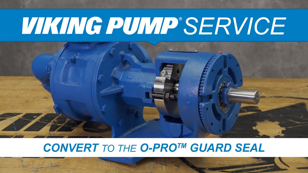 Viking Pump: Converting to the O-Pro® Guard Seal - YouTube