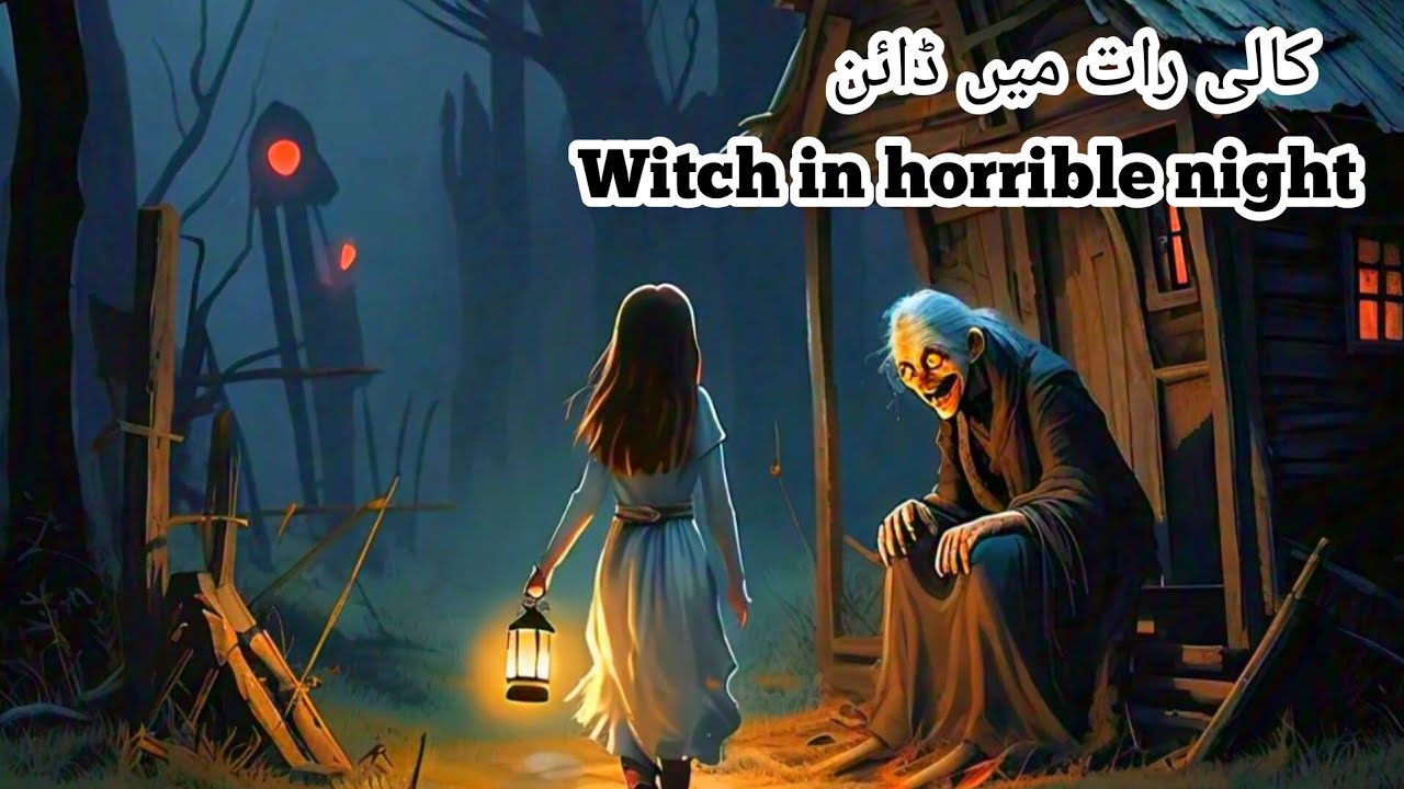 Witch🧙‍♀️ in horrible night | (کالی رات میں ڈائن) | Horror story | Urdu ...