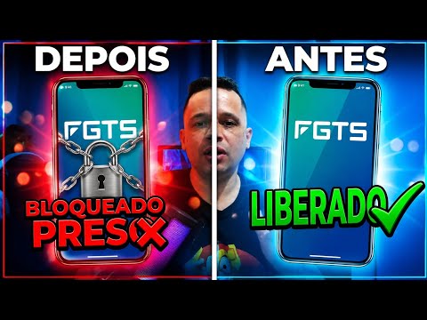 💥 COMO SACAR SEU FGTS BLOQUEADO - Libere seu saldo e receba em  minutos ?