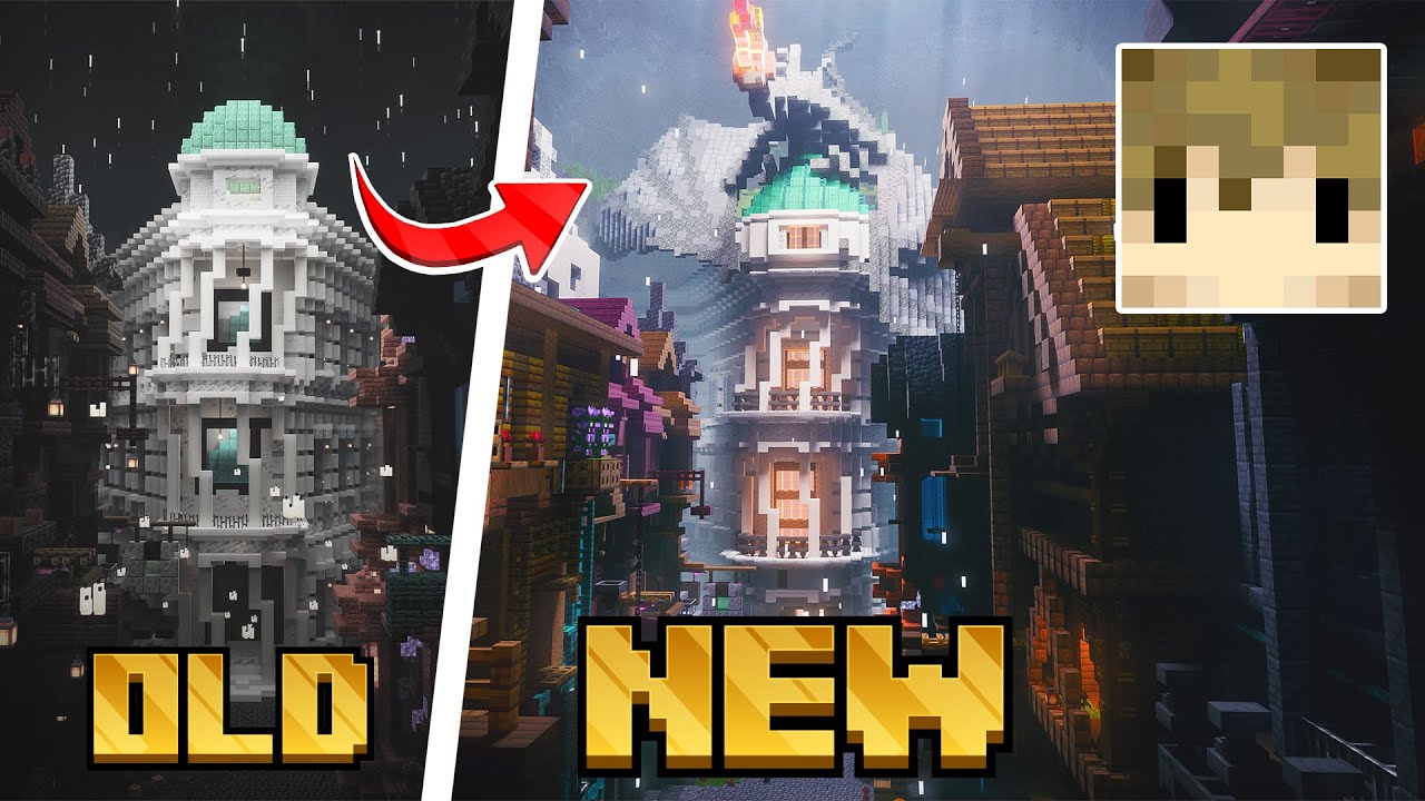 Transforming Grian's HermitCraft Base - Finishing Boatem Ep. 1 - YouTube