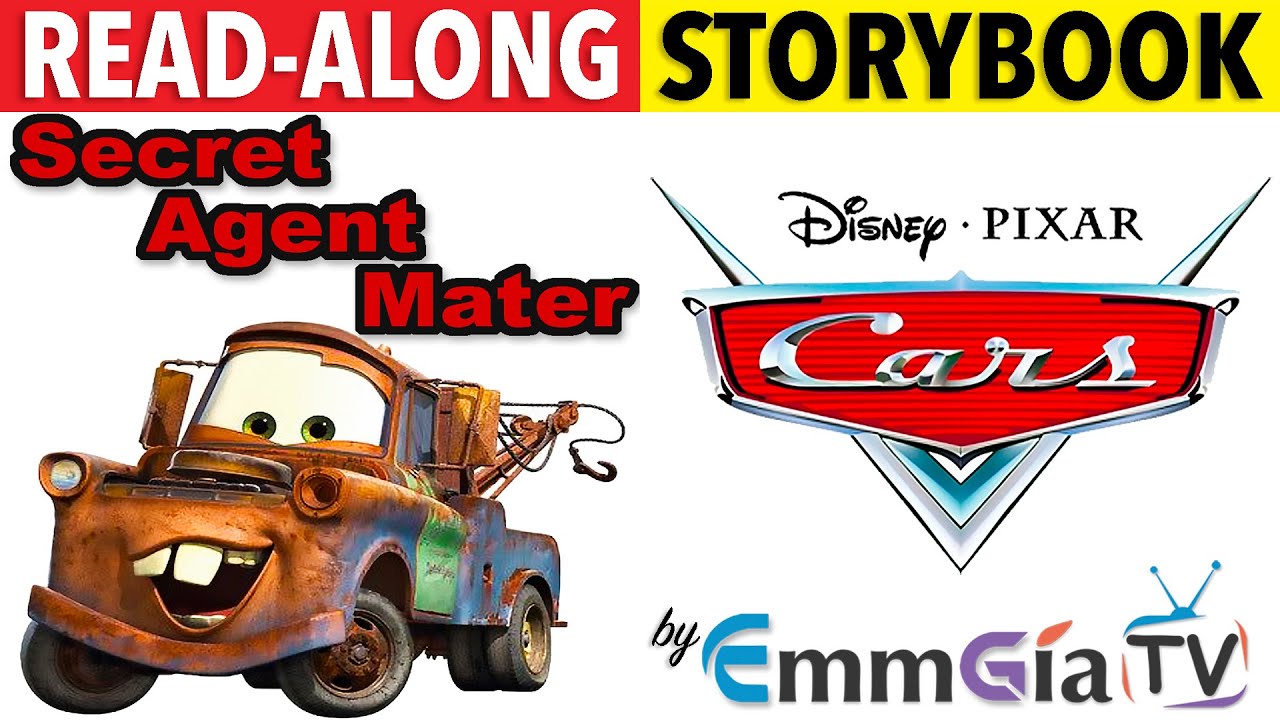 Disney Cars Read Along Storybook 📖 Read Aloud Stories for Kids - YouTube