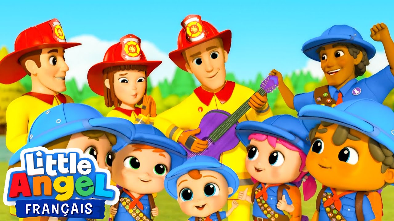 Feu au camping! Les pompiers arrivent | *Title | Little Angel ...