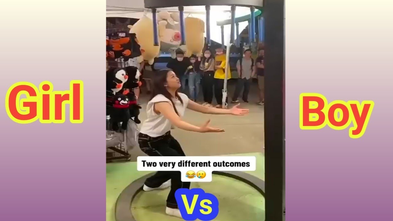 girl vs boy challenge 🙂 #challenge #papakipari #viralvideos - YouTube