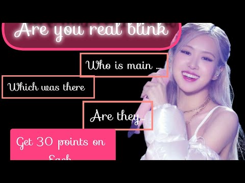 Are you real blink🤔 let's check it BLACKPINK QUIZ # EDITED BY DARK EDITS 🌚 ( 1427 )