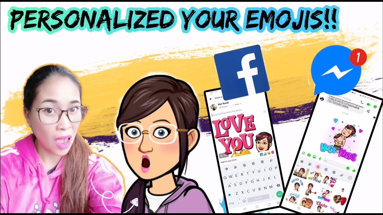 Personalize your Emojis / Bitmoji / How to personalize Emoji using ...