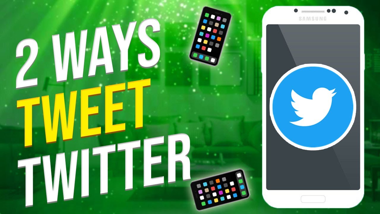 2 Ways To Tweet On Twitter! - YouTube