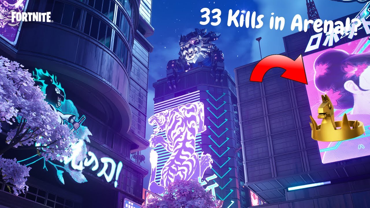 33 Kills in Arena Trios! - YouTube