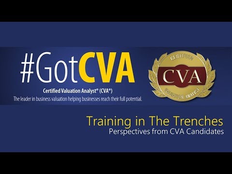 Certified Valuation Analyst (CVA)—Great Resources Provided by NACVA