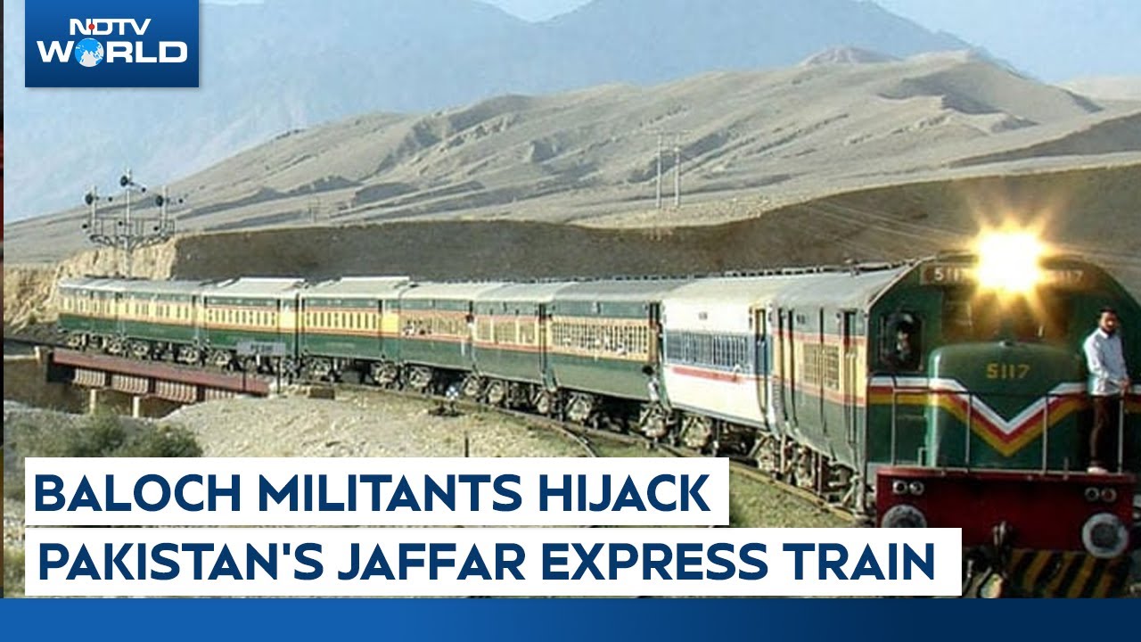 Jaffar Express Hijack | Militants Storm Train | More Than 100 Hostages ...