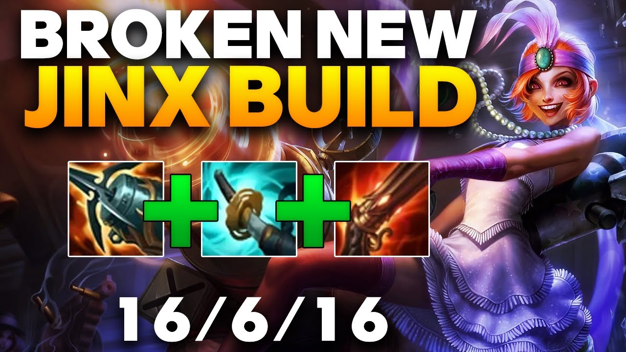Jinx ADC Gameplay - This New Jinx Build Makes Her Broken Again | League ...