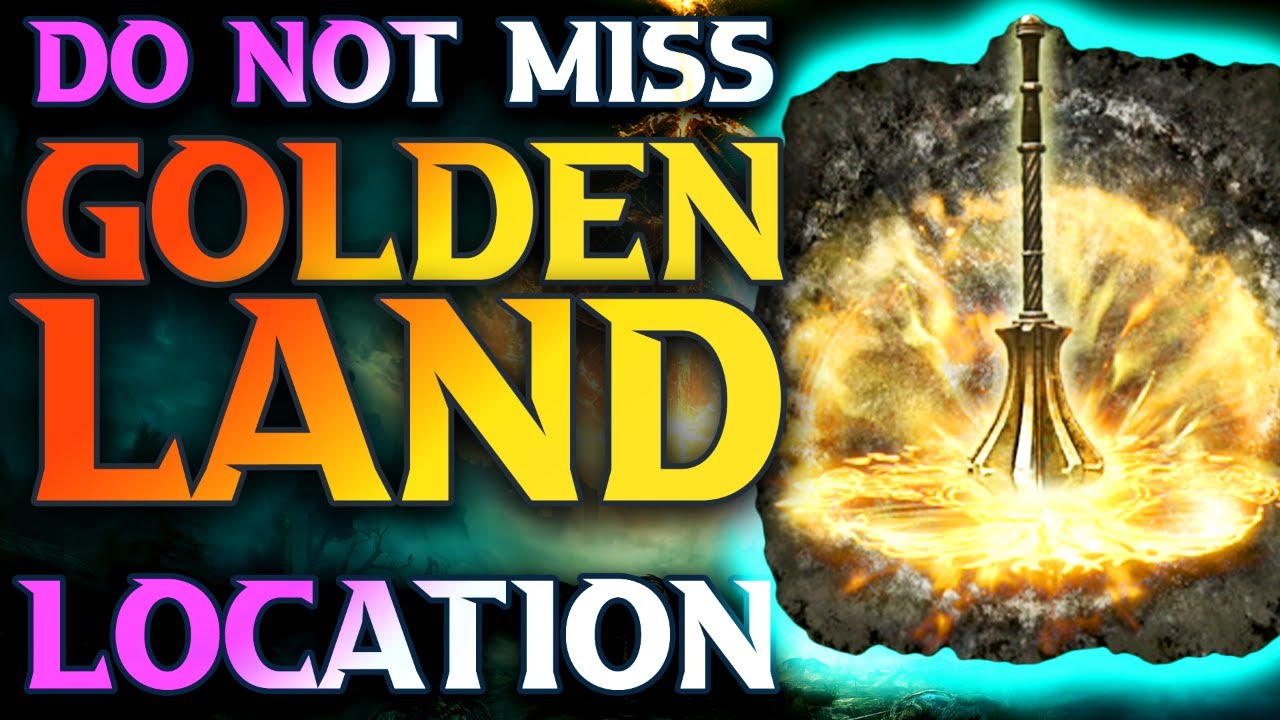 How To Get Golden Land Ash Of War Elden Ring - YouTube