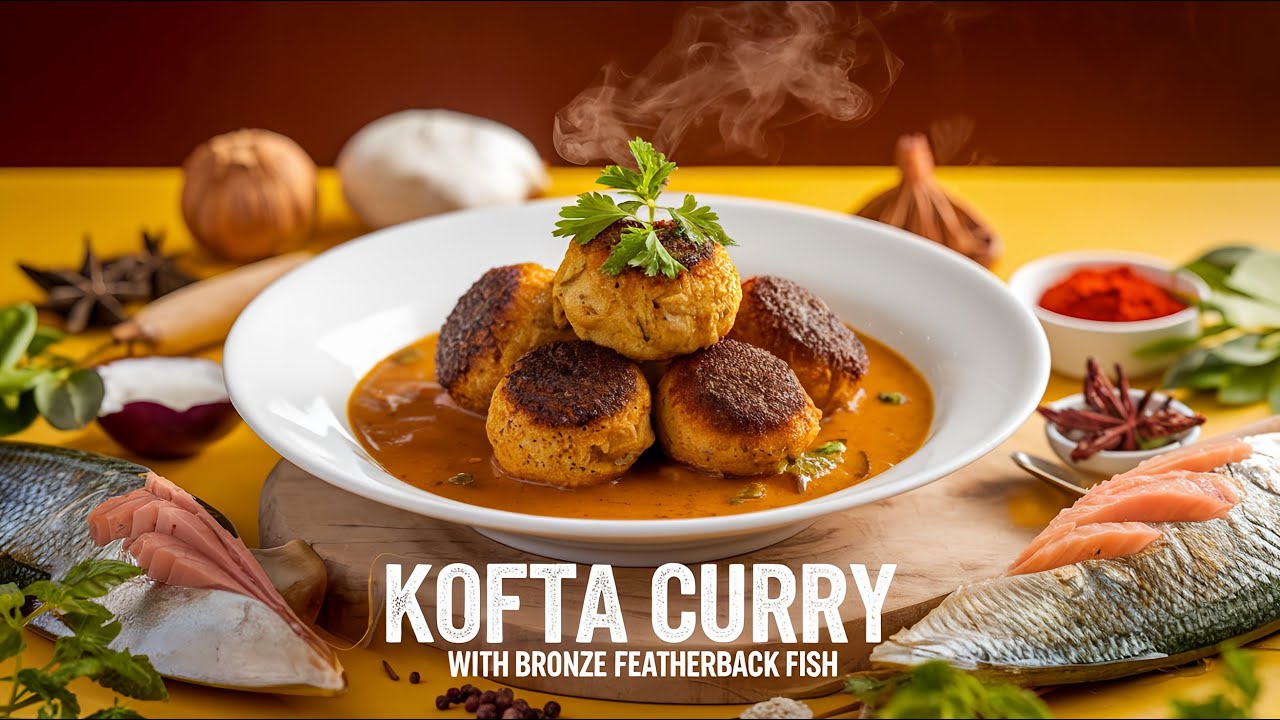 How to Make Fish Kofta Curry | Easy Foli Macher Kofta Recipe | Yummy ...