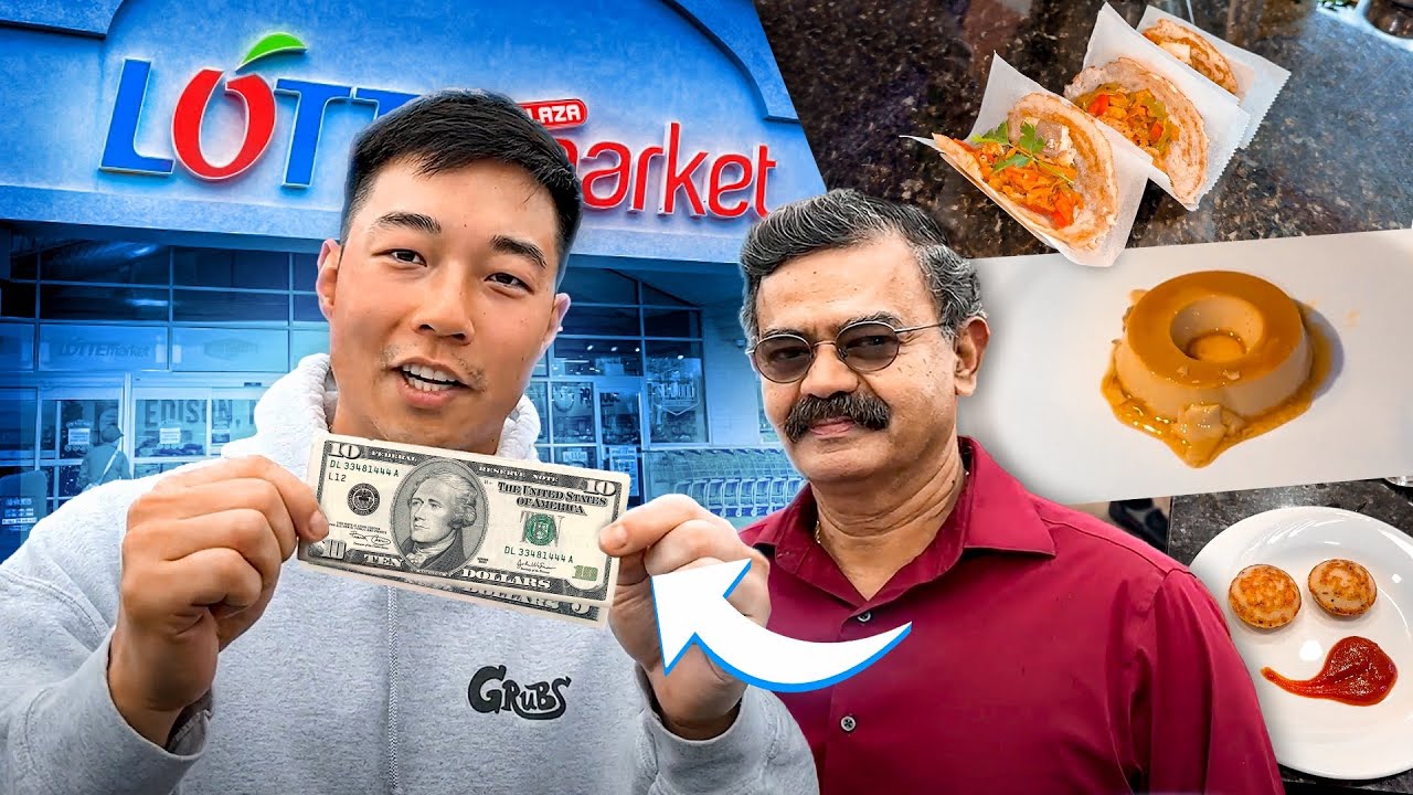 Pro Chef Makes 3 course Indian Meal with $15 || Budget Gourmet - YouTube