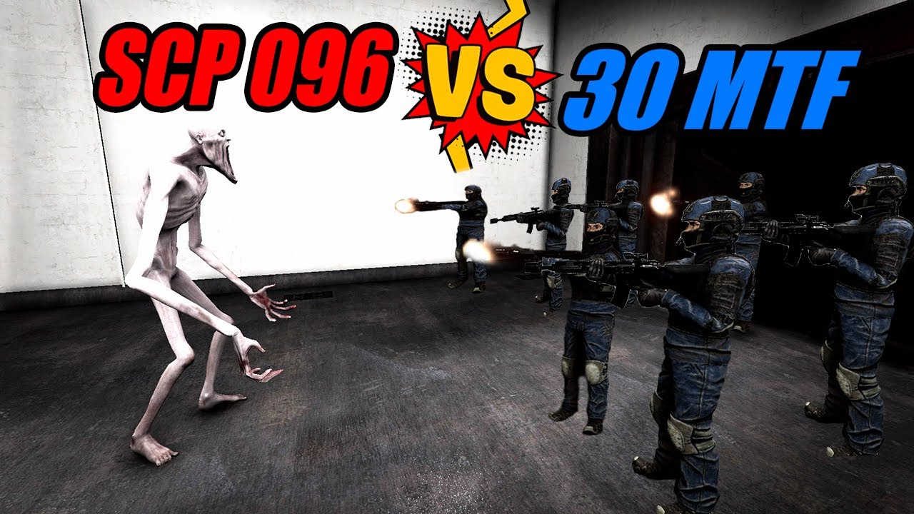 Scopophobia. SCP 096 vs 30 MTF. SCP SL. - YouTube
